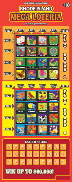 1412 – Mega Loteria - Rhode Island Lottery